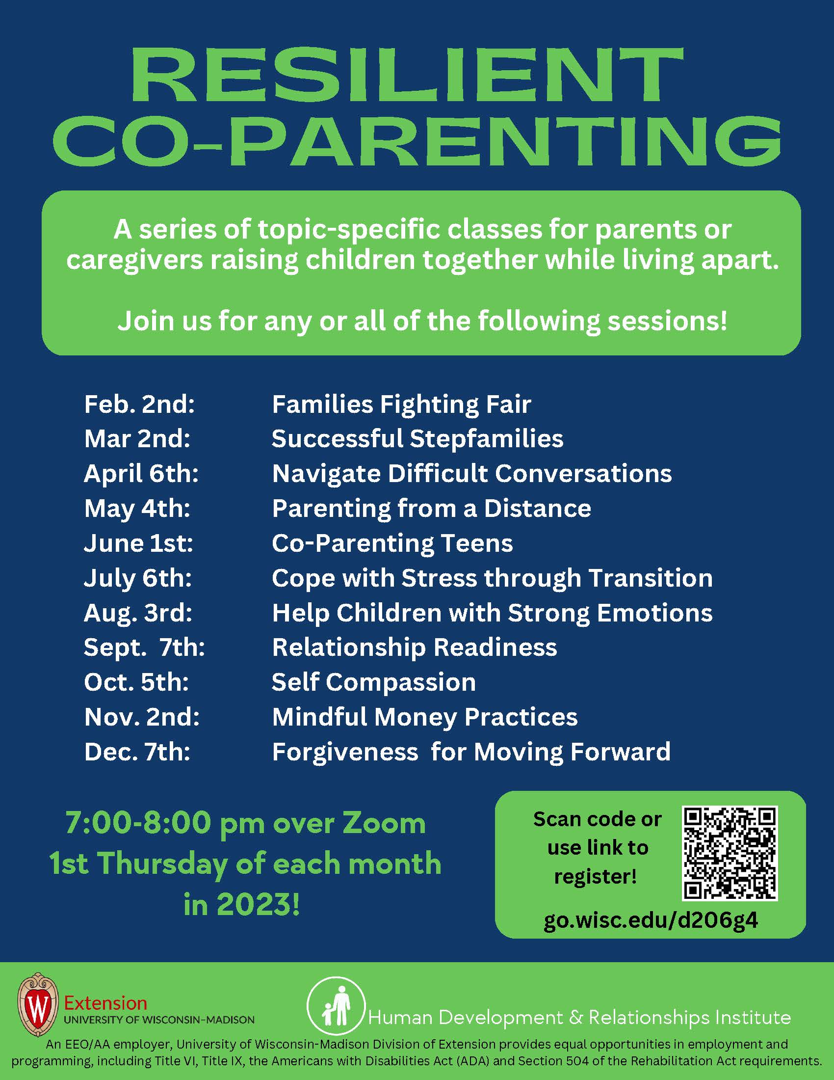 Resilient Co-Parenting – Extension Barron County