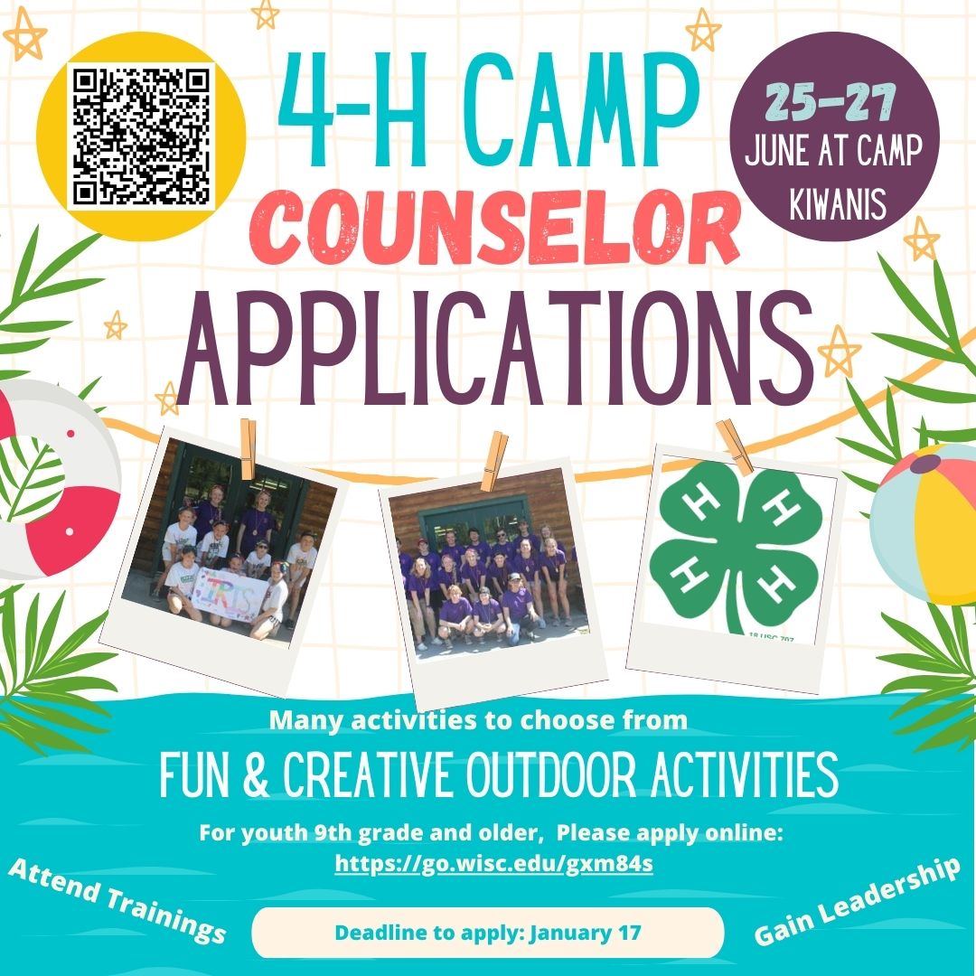 Camp Counselor Application – Extension Barron County Camp Counselor Application – Extension Barron County
